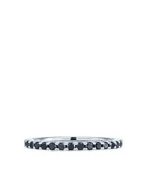 Kwiat 18kt White Gold Diamond Stackable Ring - Silver