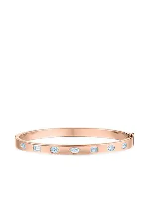 Kwiat 18kt Rose Gold Diamond Bangle - Pink