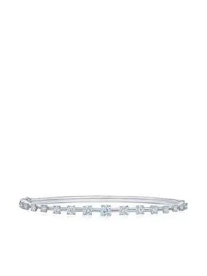 Kwiat 18kt White Gold Diamond Starry Night Bangle - Silver
