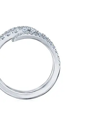 Kwiat 18kt White Gold Diamond Vine Wrap Ring