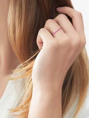 Kwiat 18kt Rose Gold Sapphire Stackable Ring