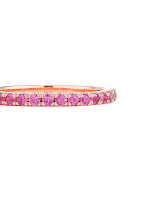 Kwiat 18kt Rose Gold Sapphire Stackable Ring