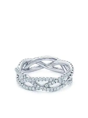 Kwiat 18kt White Gold Diamond Ring - Silver