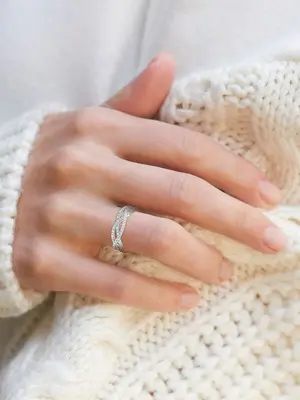 Kwiat 18kt White Gold Diamond Ring