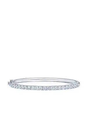 Kwiat 18kt White Gold Diamond Bangle