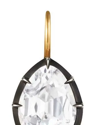 Fred Leighton 18kt Yellow Pear Shape Topaz Drop Earrings