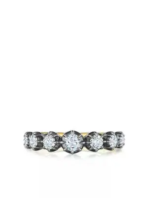 Fred Leighton 18kt Diamond Ring - Gold