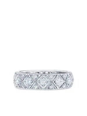 Kwiat 18kt White Gold Diamond Band Ring