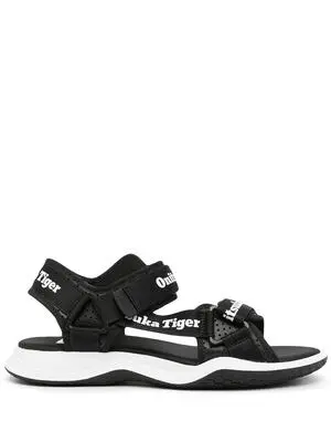 Onitsuka Tiger Ohbori Strap Sandals In Black - 45% Off | Editorialist