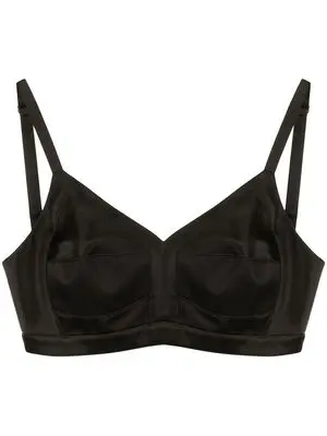 Alexander McQueen Spaghetti-strap Crop Top