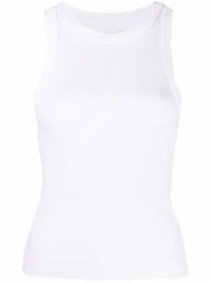 Citizens Of Humanity Sleeveless Ribbed Top - White