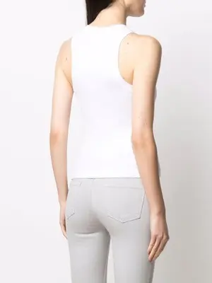 Citizens Of Humanity Sleeveless Ribbed Top - White