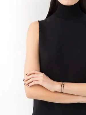 Le Gramme 18kt Yellow Entrelacs Cord Bracelet - Gold