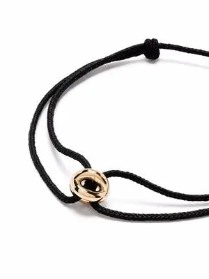 Le Gramme 18kt Yellow Entrelacs Cord Bracelet - Gold