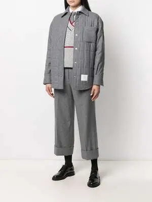 Thom Browne Oversized Padded Shirt Jacket