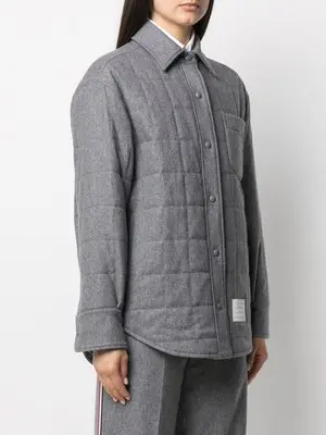 Thom Browne Oversized Padded Shirt Jacket