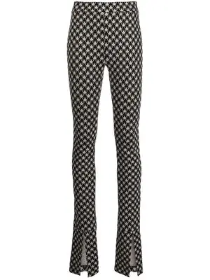 Rosetta Getty Skinny Split-cuff Trousers