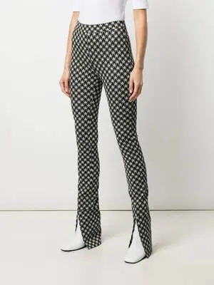 Rosetta Getty Skinny Split-cuff Trousers