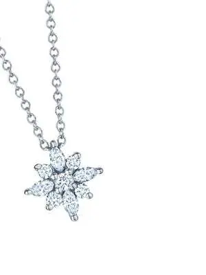 Kwiat 18kt White Gold Diamond Star Pendant