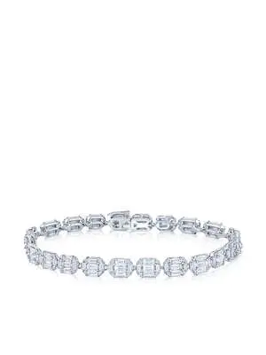 Kwiat 18kt White Gold Diamond Bracelet - Silver