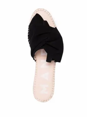 Manebí 65mm Platform Espadrilles - Black