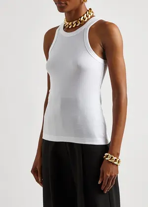 TOTEME Ribbed Stretch-jersey Tank
