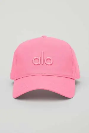 Alo Yoga District Trucker Cap Candy Pink