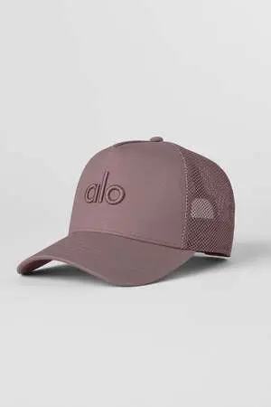Alo Yoga District Trucker Cap Mushroom
