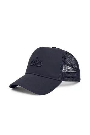 Alo Yoga District Trucker Cap True Navy/true Navy