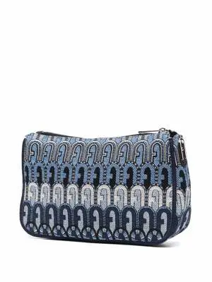 Furla Moon Jacquard Shoulder Bag