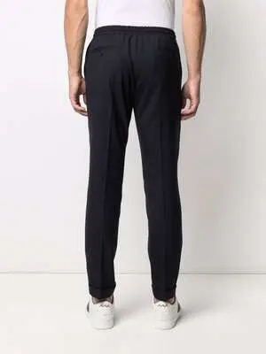 Paul Smith Drawstring Tapered Trousers - Blue