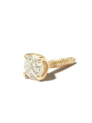 OTIUMBERG 14kt Yellow Diamond Stud Earring