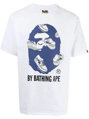 A Bathing Ape® Random Bape Sta T-Shirt - White | Editorialist