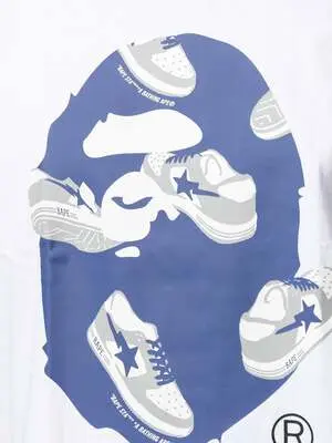 A Bathing Ape® Random Bape Sta T-Shirt - White | Editorialist
