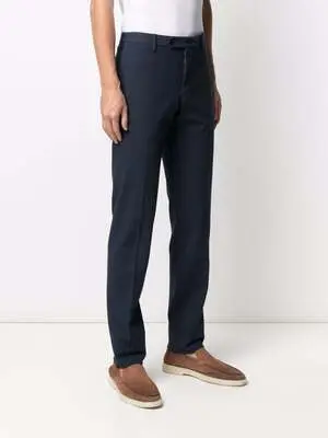 Incotex Slim-cut Tailored Trousers - Blue