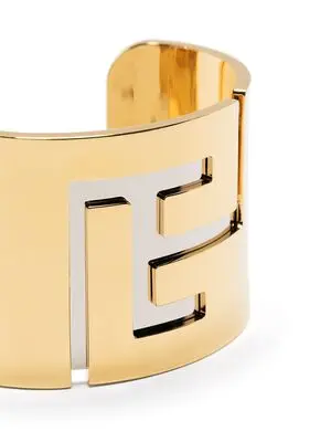 Balmain Pb Initials Cuff Bracelet