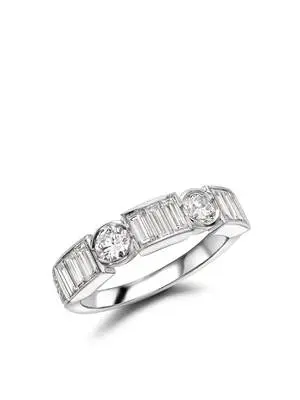 PRAGNELL Platinum Diamond Eternity Ring - Silver
