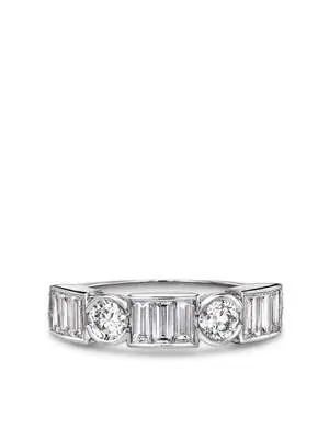 PRAGNELL Platinum Diamond Eternity Ring - Silver