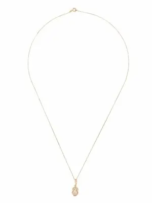 AURÉLIE BIDERMANN 18kt Yellow Beetle Diamond Necklace