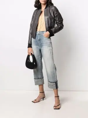 DIESEL® D-reggy Straight-leg Crop Jeans