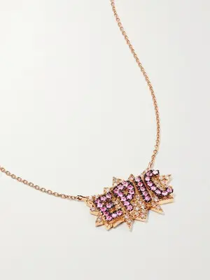 Diane Kordas Rose Gold Necklaces