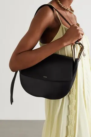 Chloé Kiss Small Leather Shoulder Bag