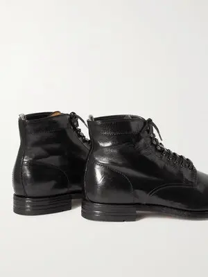 Officine Creative Balance Polished-leather Boots