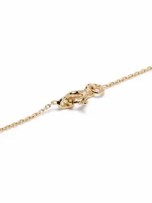 AURÉLIE BIDERMANN 18kt Yellow Origami Sapphire And Diamond Necklace