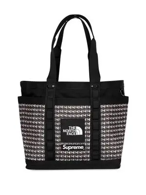 Supreme X The North Face Stud-print Utility Tote Bag - Black