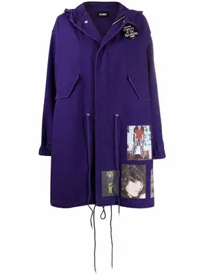 Raf Simons Patch-detail Parka Coat
