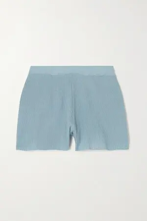 Sablyn Gia Ribbed Cashmere Shorts