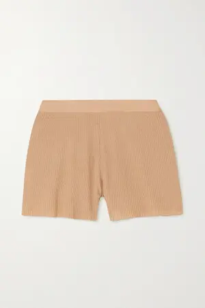 Sablyn Gia Ribbed Cashmere Shorts