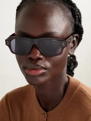 Celine Square-frame Sunglasses - Brown