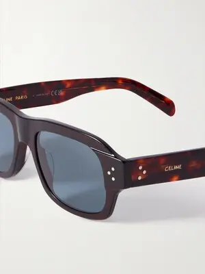 Celine Square-frame Sunglasses - Brown